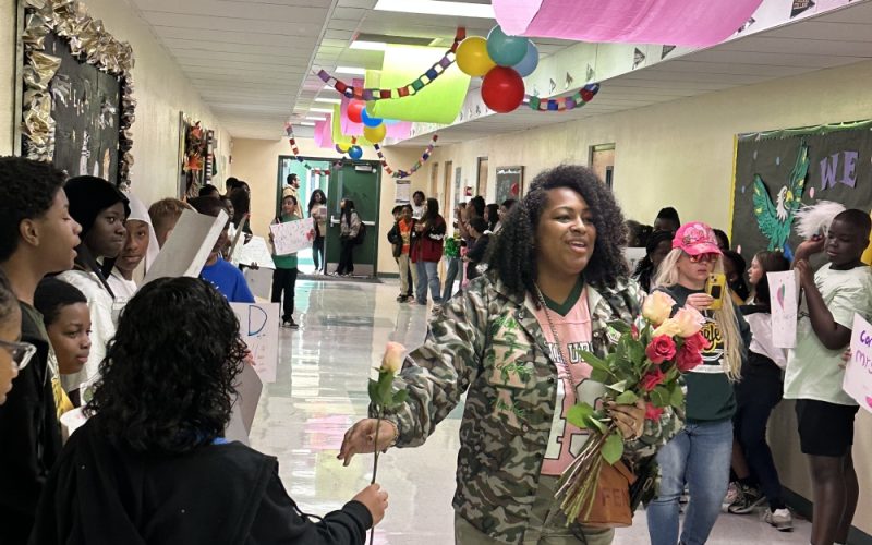 Dan McCarty Students Honor Principal Stubbs’ Big Win – LucieLink